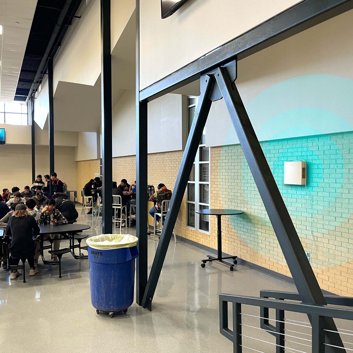 Air Disinfection for Auditoriums & Cafeteria - Protect|ED